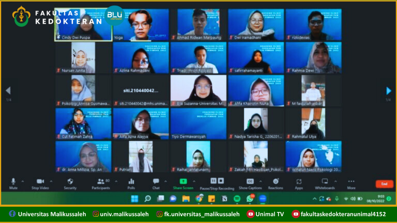 Prodi Psikologi Selenggarakan "Coaching Clinic" Bertajuk Persiapan PKM Menuju PIMNAS 2023